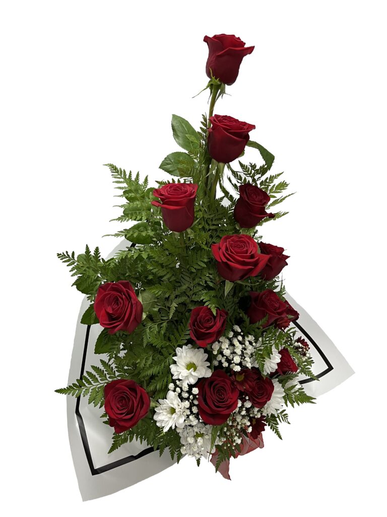 15 ROSAS EN BASE - VinaFlores.cl